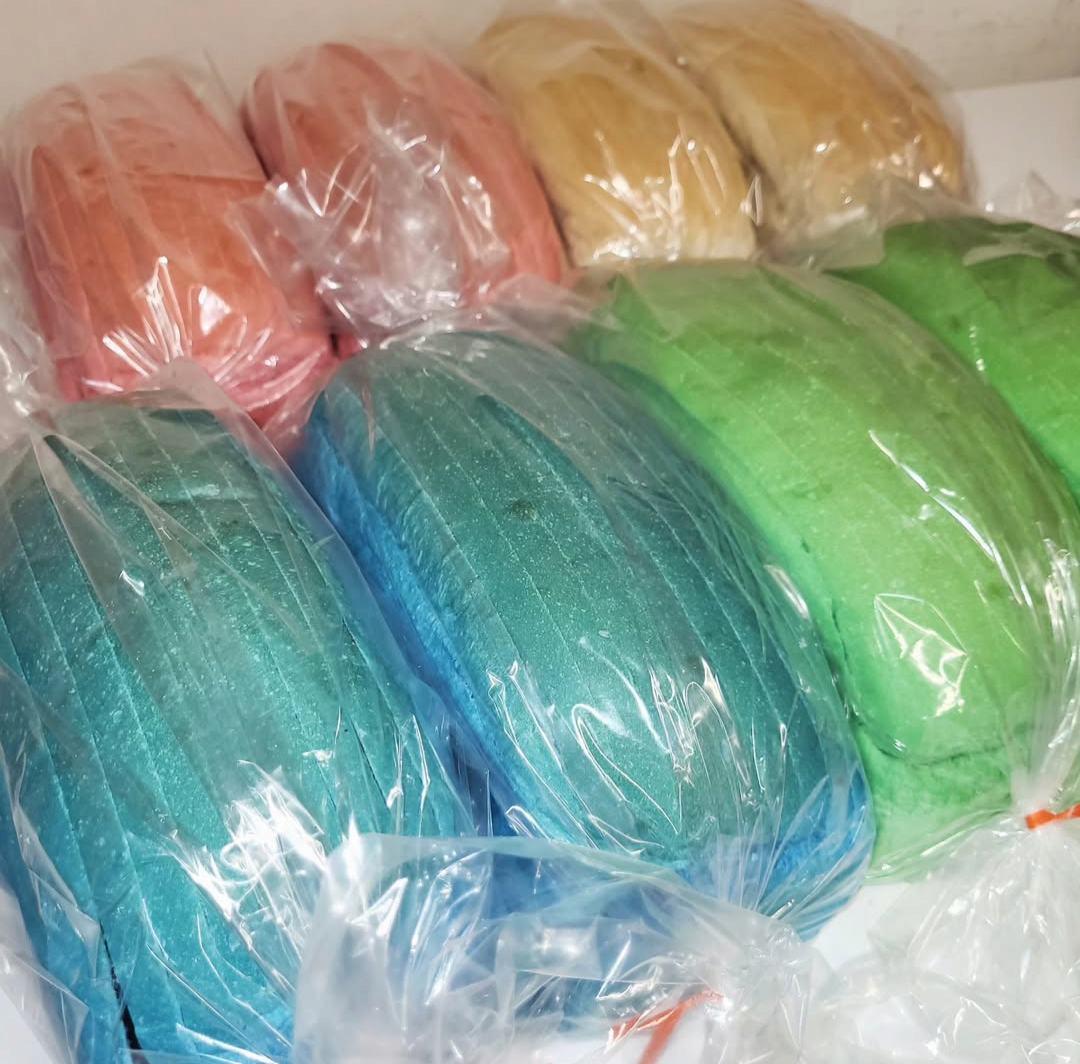 Coloured bread – Paris Bakery